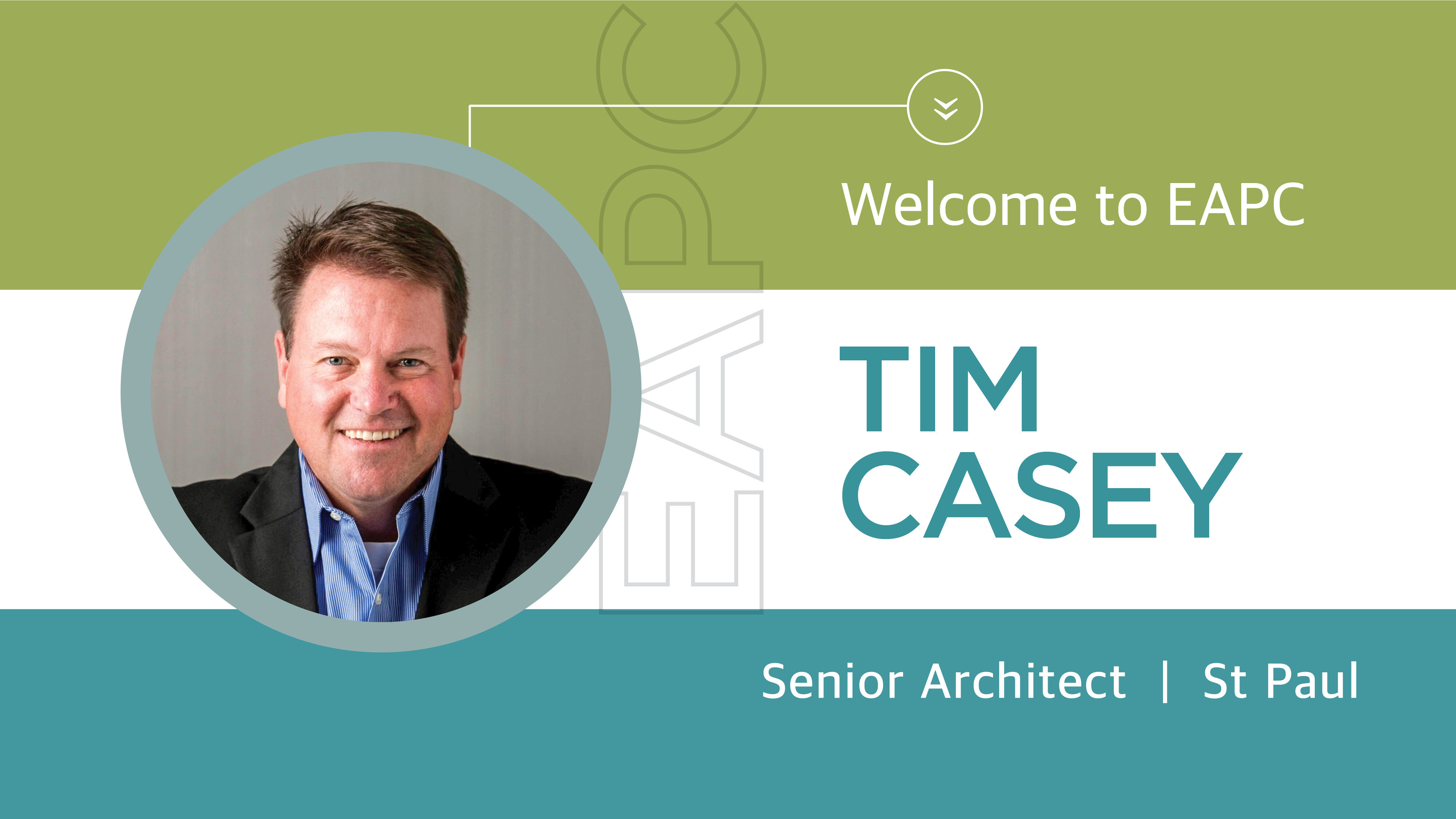 Welcome Tim Casey